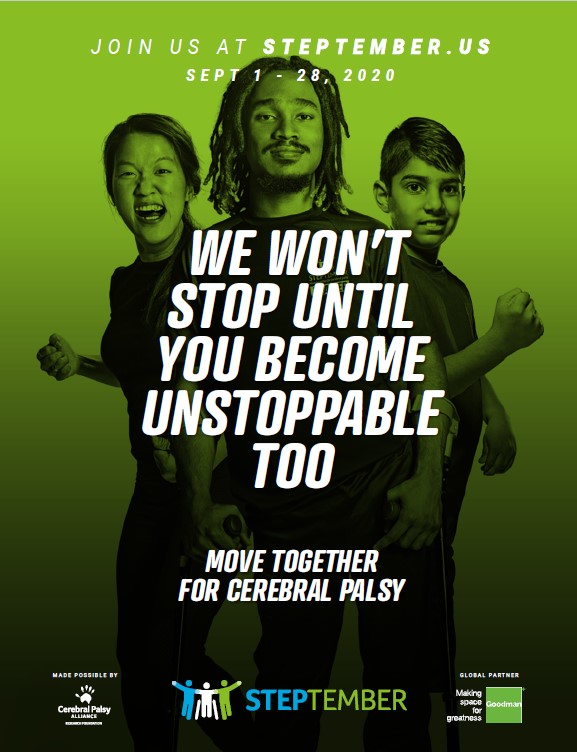 STEPtember 2021 | Move Together for Cerebral Palsy